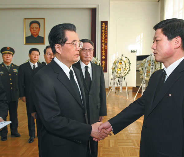 Gen. Guo Boxiong at the DPRK Embassy, Dec. 20 | Sino-NK